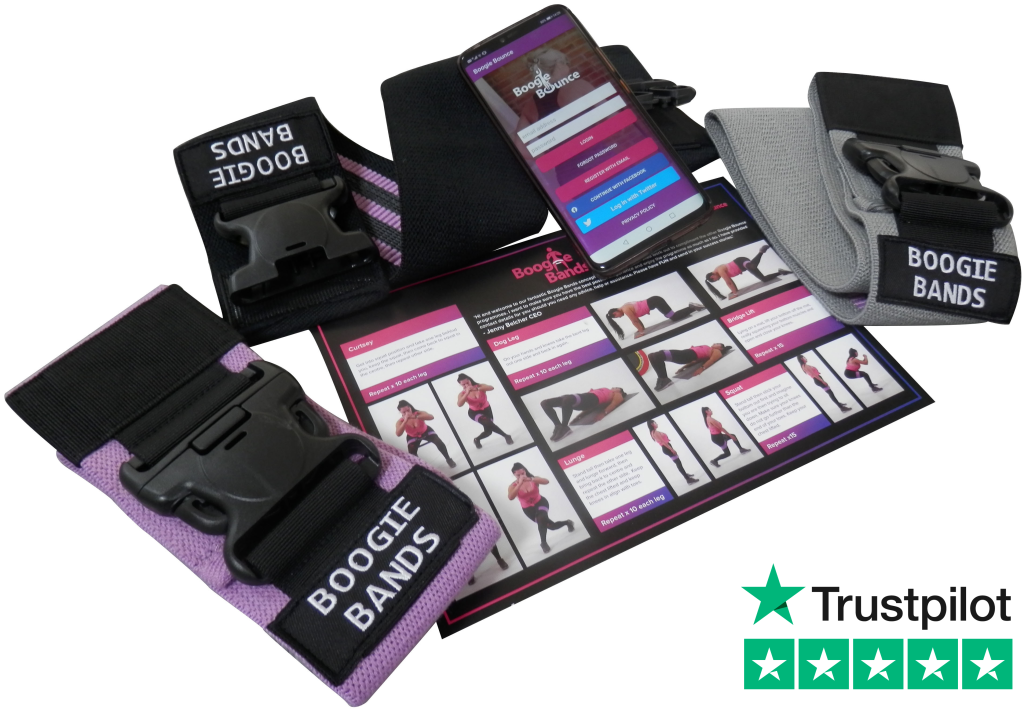 Boogie Bands – 3 Resistance Levels – Velcro & Buckle Secured - Boogie ...