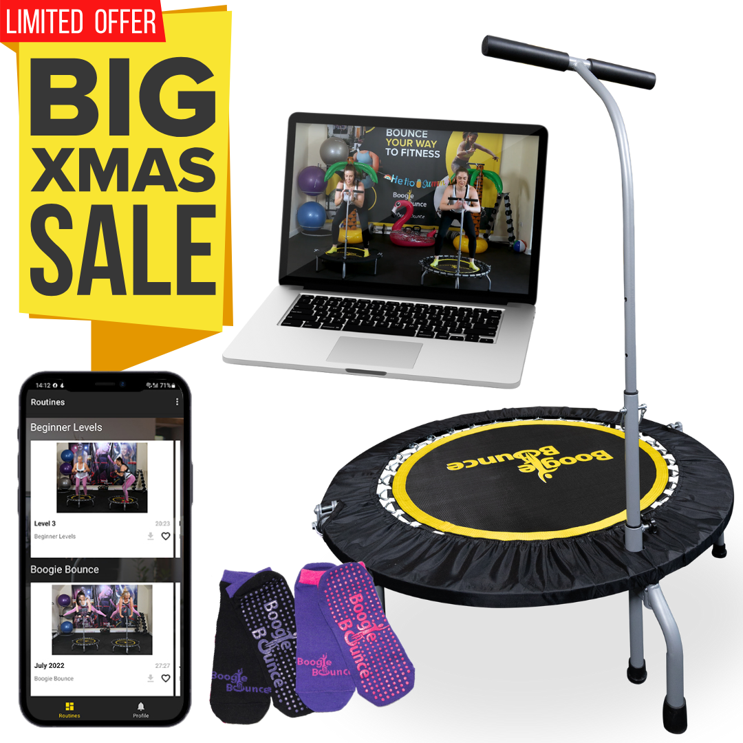 Boogie Bounce Trampoline | Mini Trampoline Exercise Program